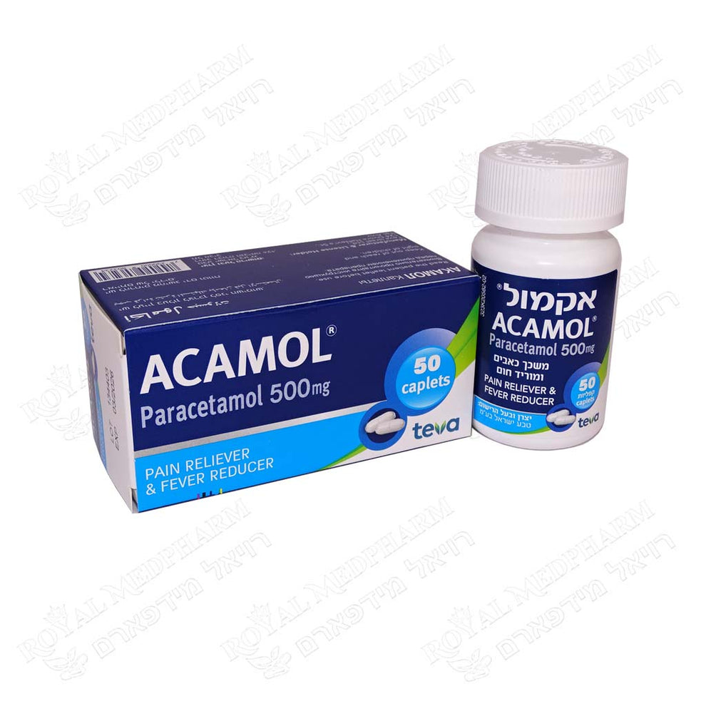 Acamol 500 mg 50 Cap – Royal MedPharm
