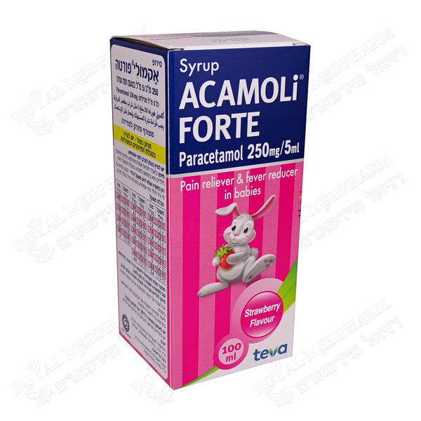 Acamoli Forte 250 mg Straw. 100 ml – Royal MedPharm