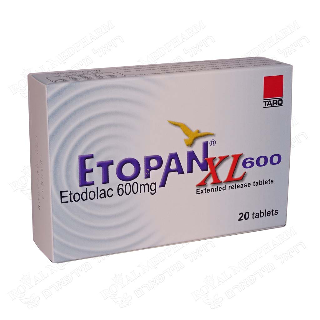 ETOPAN 600 MG XL 20 TABS – Royal MedPharm