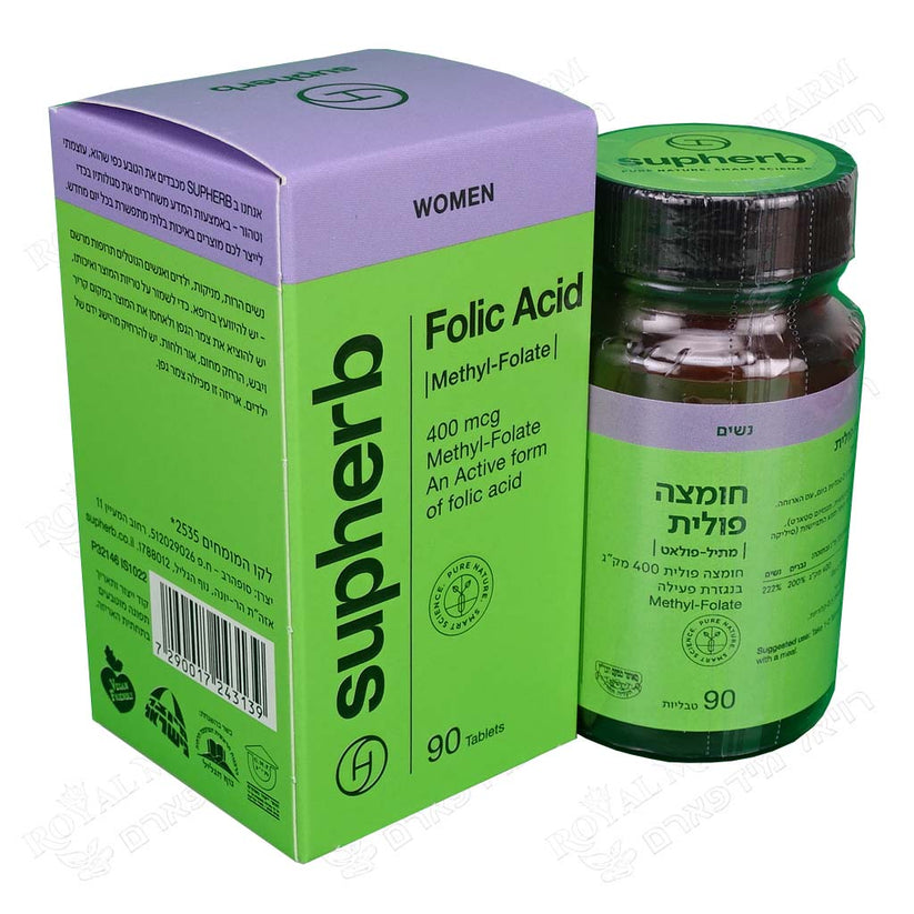 Folic Acid 400 mcg 90 Tab – Royal MedPharm