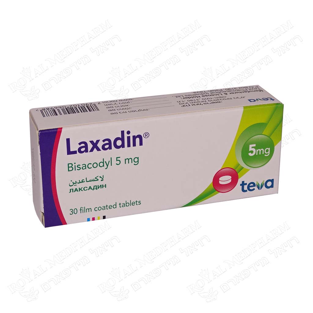 LAXADIN 5MG 3X10TAB – Royal MedPharm
