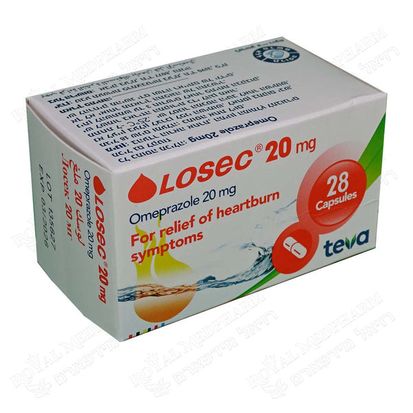 Losec 20 mg 28 Cap – Royal MedPharm