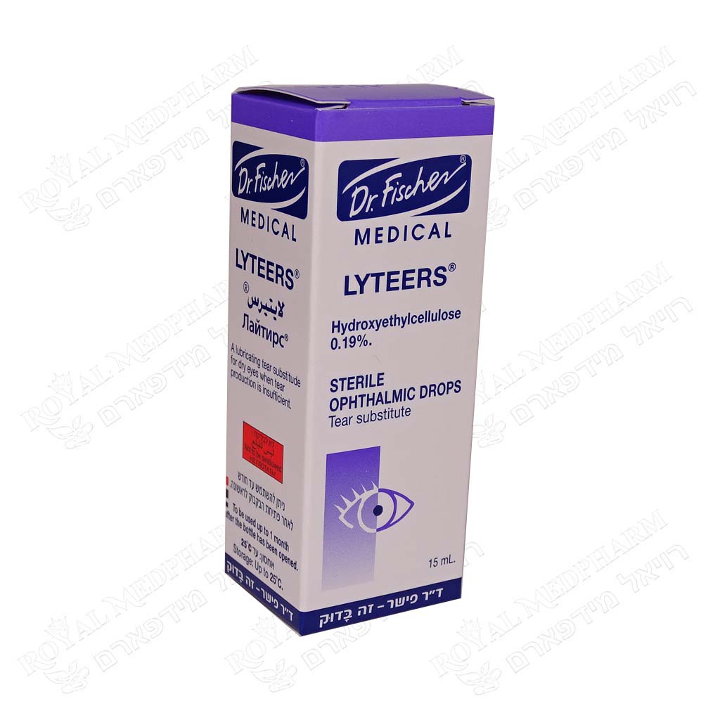 LYTEERS OPTHALMIC DROPS 15ML – Royal MedPharm