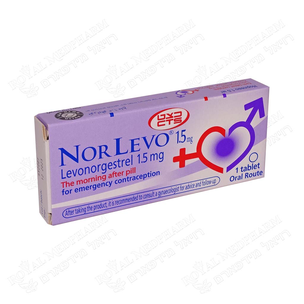 NORLEVO 1.5 MG 1 TAB – Royal MedPharm