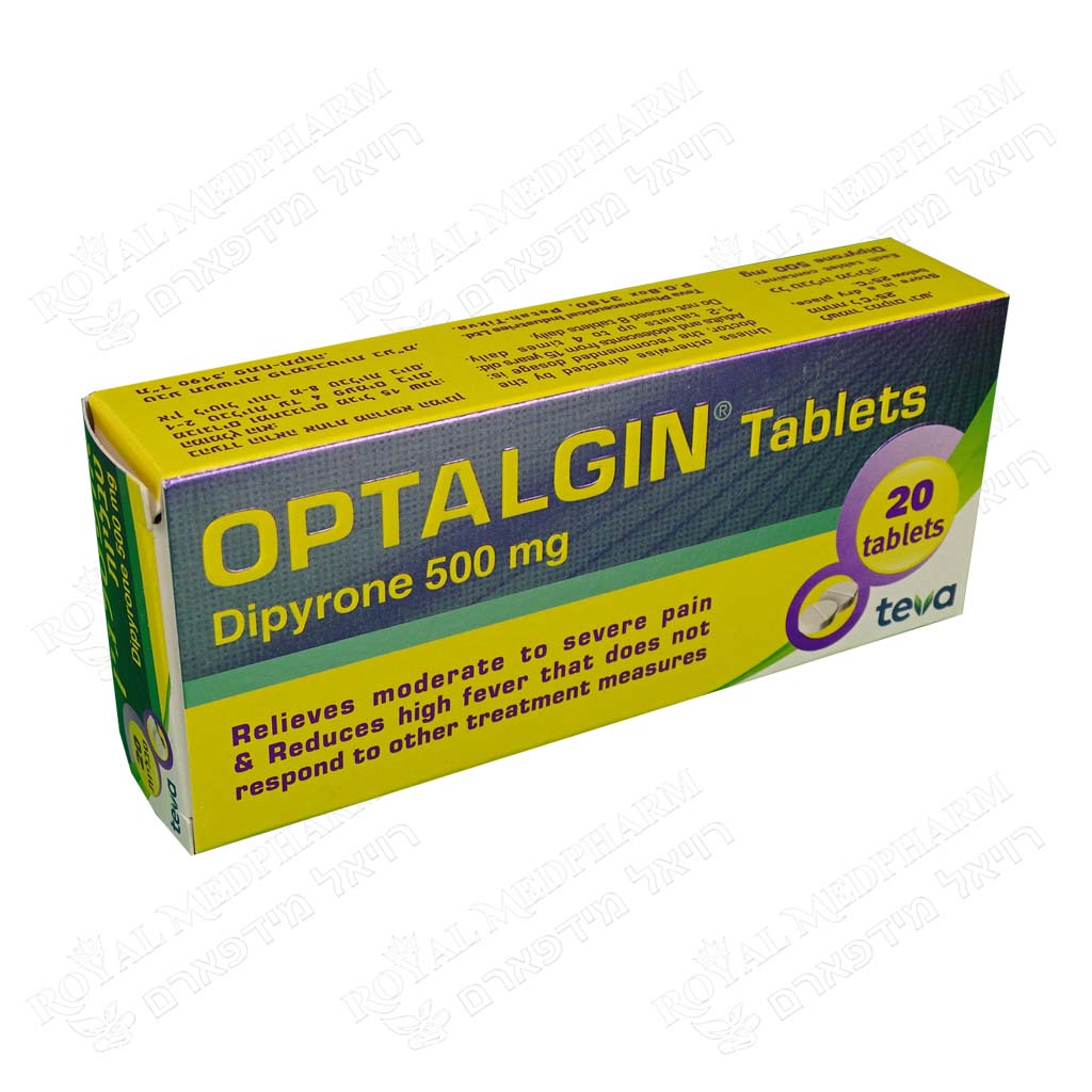 Optalgin 500 mg 20 Tab – Royal MedPharm