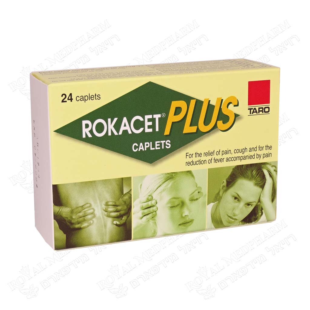 ROKACET PLUS 24 CAPLETS – Royal MedPharm