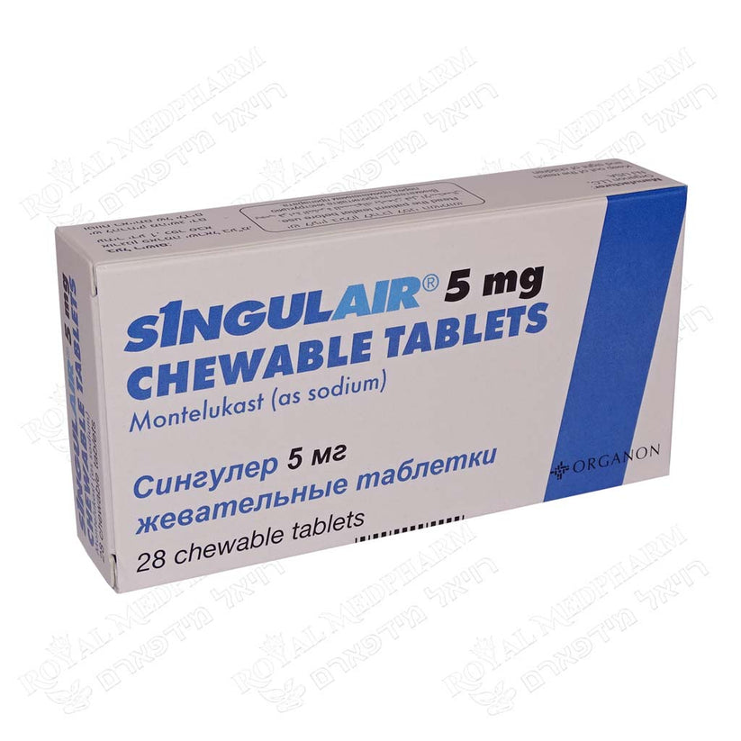 SINGULAIR 5 MG 28 TABS – Royal MedPharm