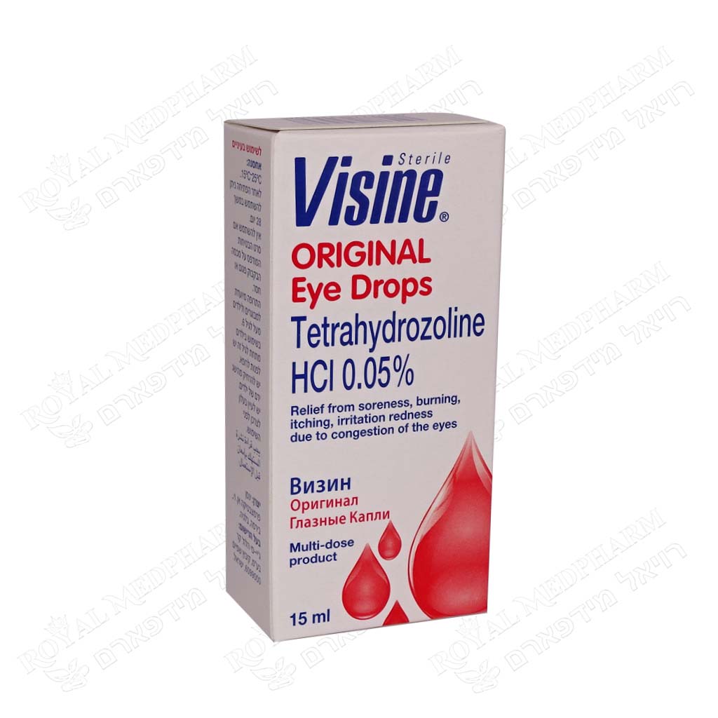 VISINE EYE DROPS 15CC – Royal MedPharm
