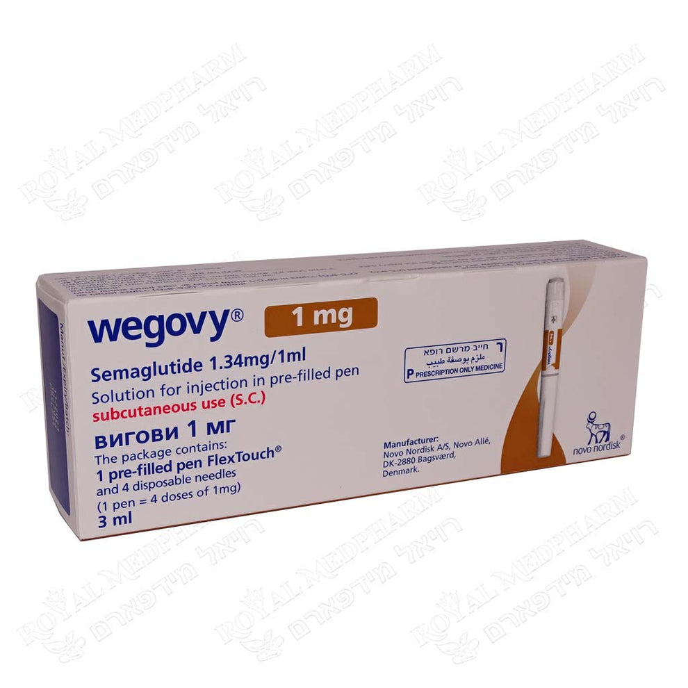 WEGOVY 1.0MG 1X3ML – Royal MedPharm