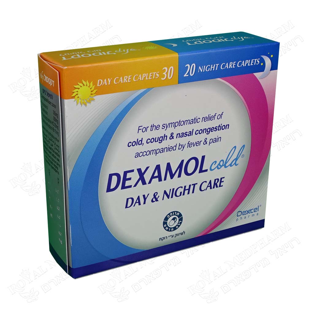 Dexamol Cold Day & Night – Royal MedPharm