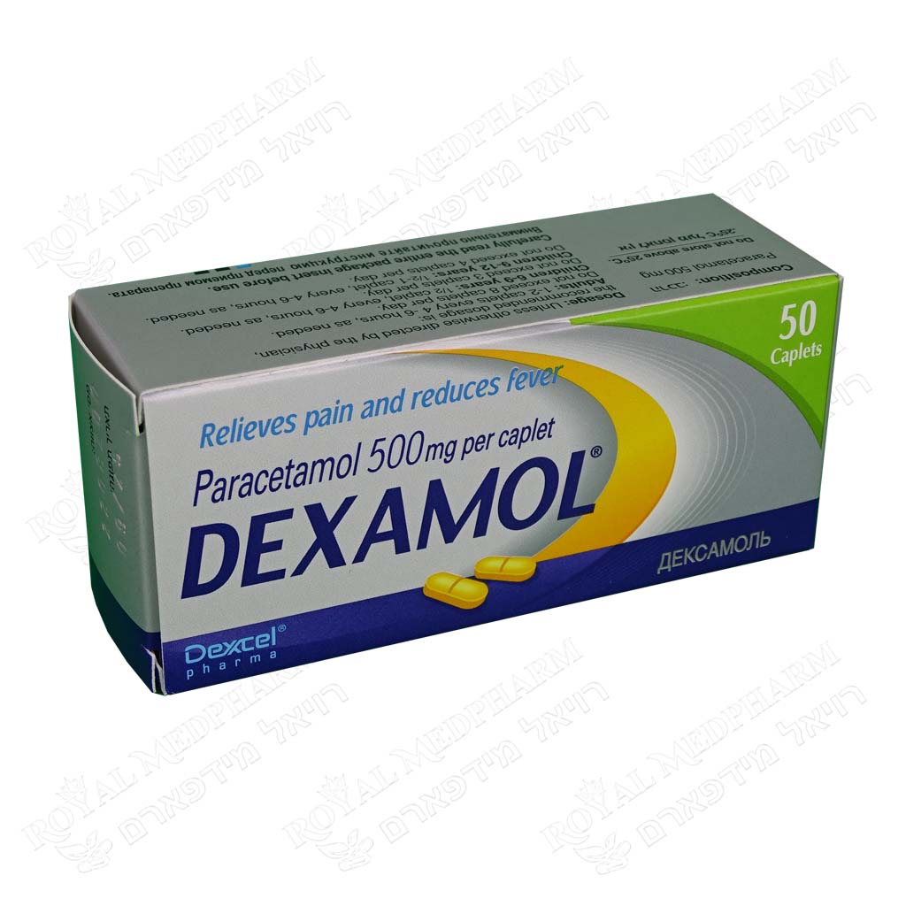 Dexamol 500 mg 50 Cap – Royal MedPharm