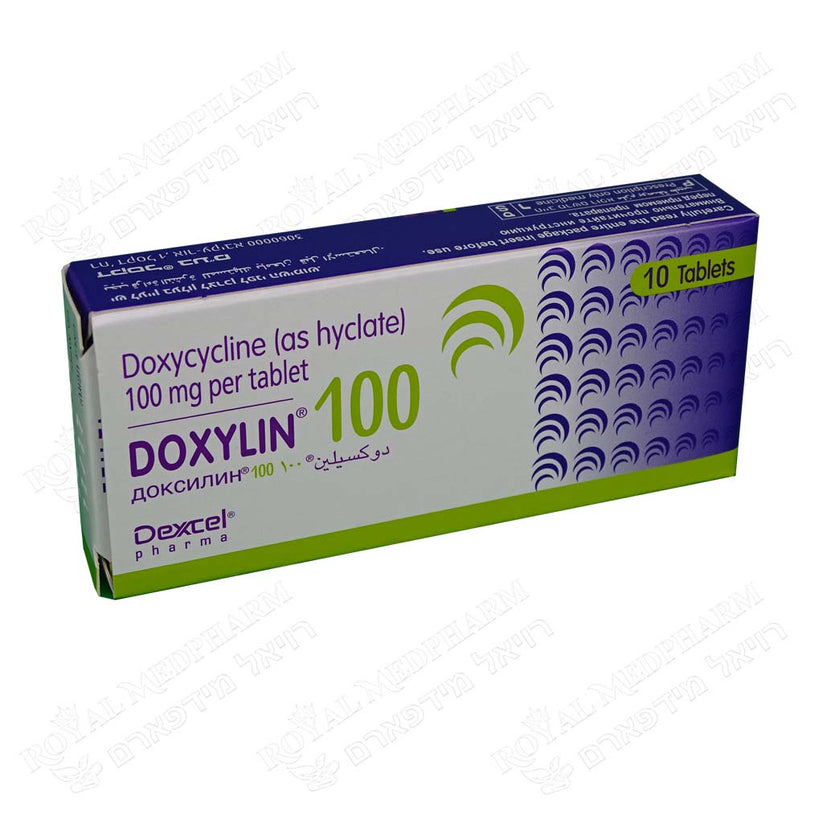 Doxylin 100 mg 10 Tab – Royal MedPharm