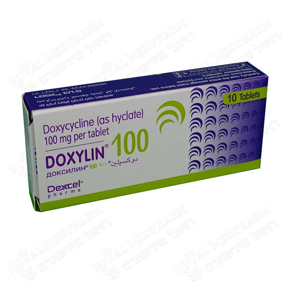 Doxylin 100 mg 10 Tab – Royal MedPharm