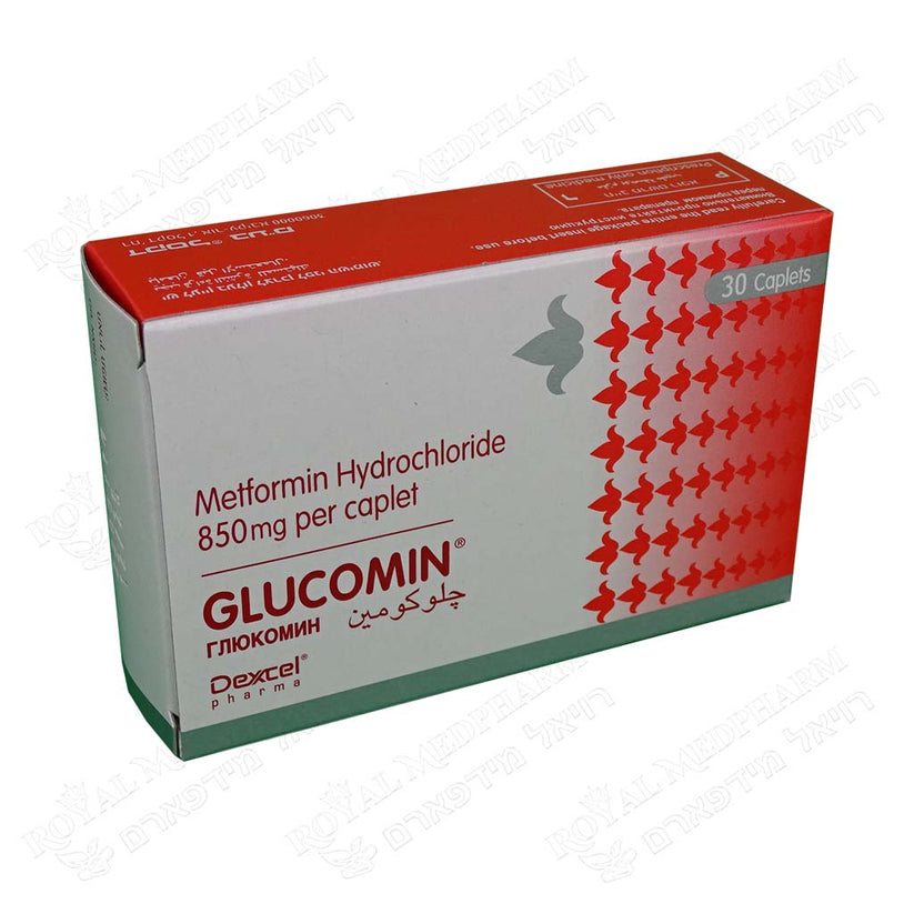 GLUCOMIN 850 mg 30 Cap – Royal MedPharm